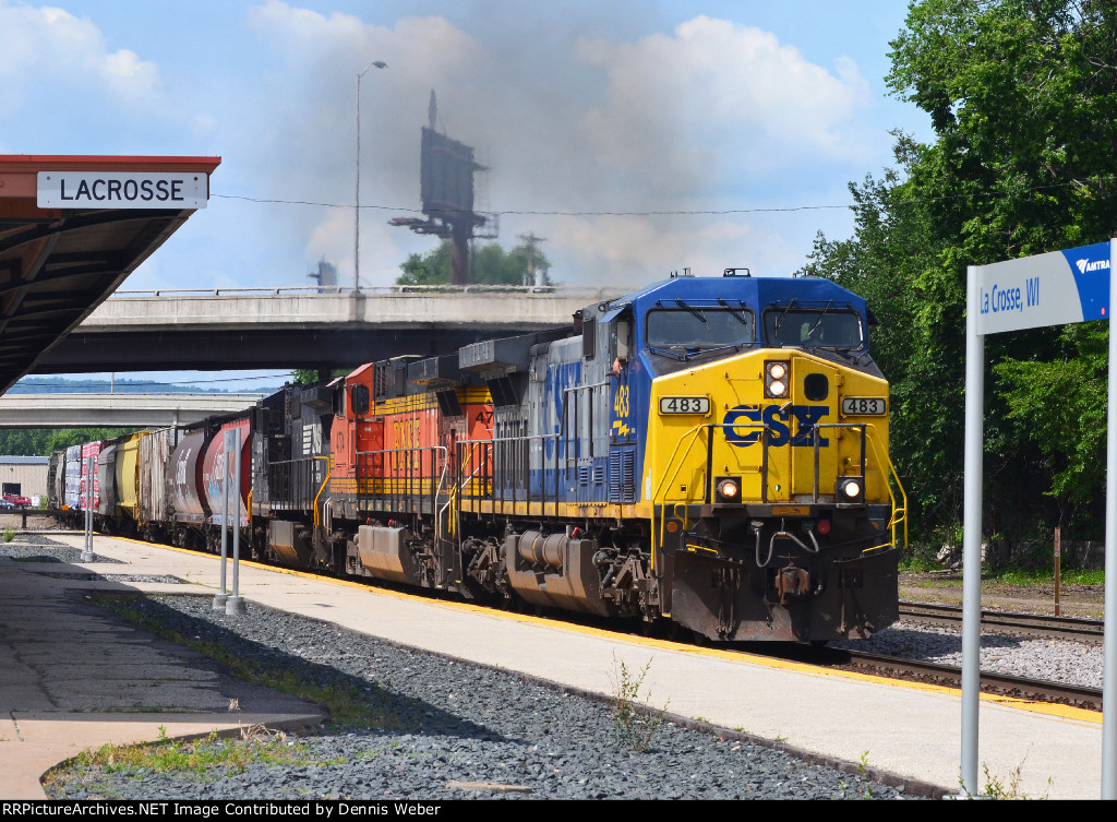 CSX 483, CP's Tomah Sub.